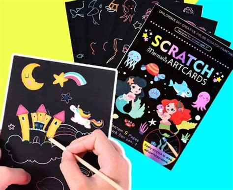 Set 4 Libros De Esgrafiado Scratch Se Ve Cool