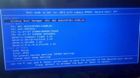 Cannot Select SSD As Primary BOOT Device Windows Help Forums