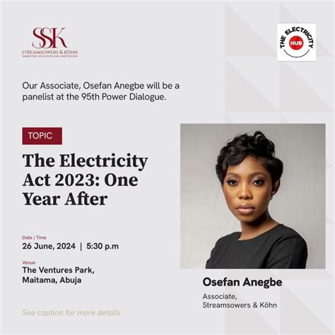 Osefan Anegbe On Linkedin 95th Power Dialogue Today I Will Be