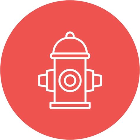 Premium Vector Fire Hydrant Vector Illustration Style