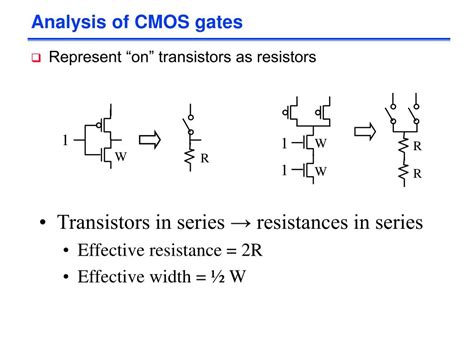 Ppt Ee534 Vlsi Design System Summer 2004 Lecture 10chapter 7 Cmos