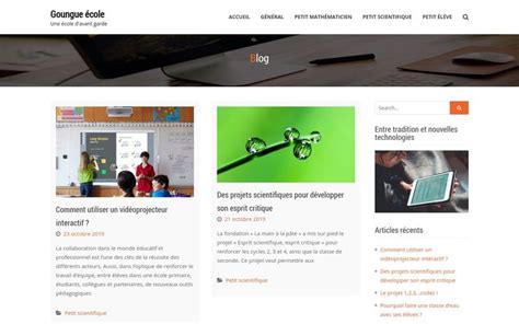 Goungue école Une école Davant Garde Obédiences Et Informations
