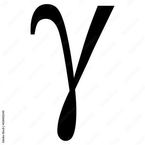 Gresk Gamma Symbol