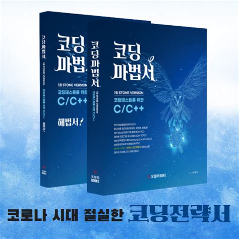 코딩테스트를 위한 코딩마법서 Cc Stone 네이버 블로그