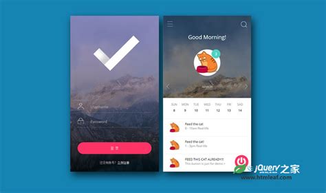 Jquery和css3炫酷手机app登录界面特效jquery之家 自由分享jquery、html5、css3的插件库