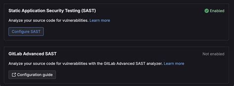 Gitlab Advanced Sast Not Enabled But Is Or Maybe Not Devsecops