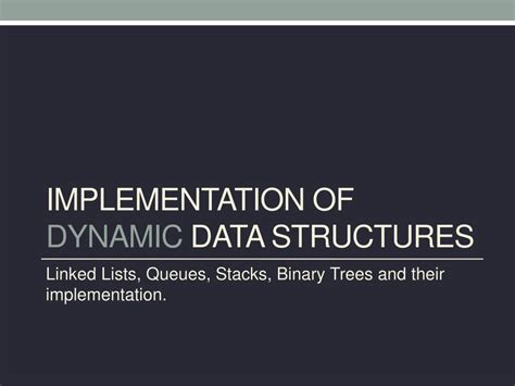 PPT Data Structures And Manipulation PowerPoint Presentation Free Download ID 2513491