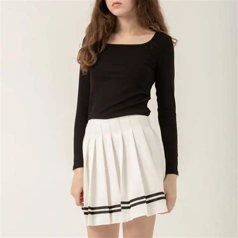 ᐉ Спідниця плісирована Аніме 164 см L Молочний 6570 • Краща ціна в Києві Україні • Купити в