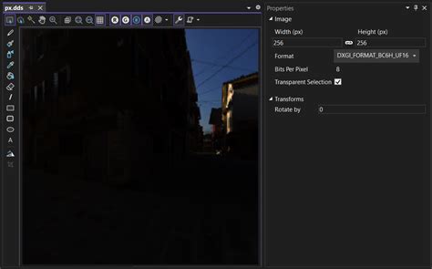 building a single file 4k hdr skybox with bc6 compression development