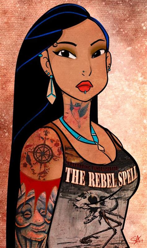 Disney Princess Tattoos Pocahontas