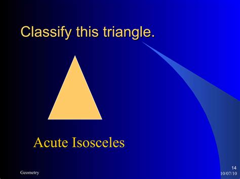 Triangle Classification Ppt