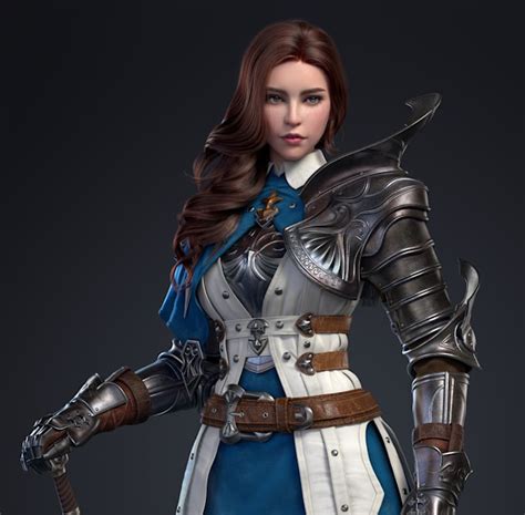 Create 3d Game Character Asset Ue4 Ue5 Unity Texture Xgen Aaa Game Cinematic By Victorobas