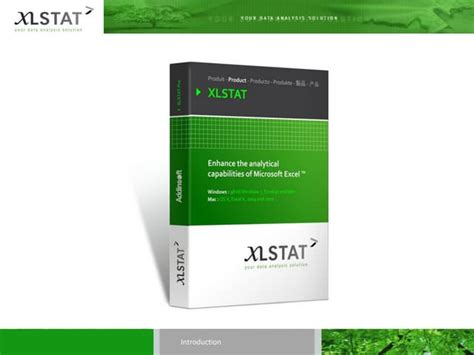xlstat statistical analysis software ppt computer software and
