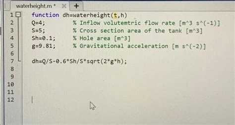 solved matlab hello does anyone know how to solve this task