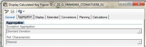 Solved Calculate Standard Deviation As Exception Aggregat Sap