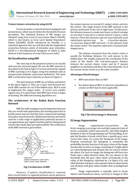 Irjet Image Segmentation Using Classification Of Radial Basis Function
