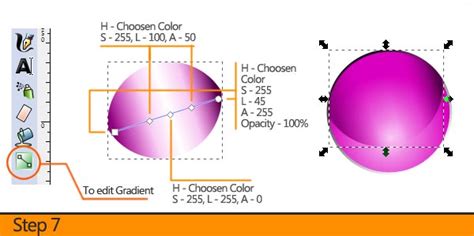Glassy Shiny Sphere Inkscape Tutorial DSIGNOMATIC