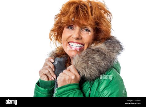 Redhead Mature Woman Hi Res Stock Photography And Images Alamy