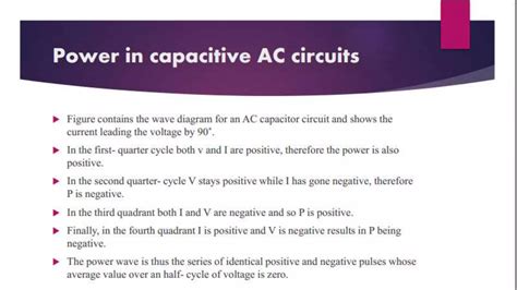 Power Factor And Power In AC Circuit PPT