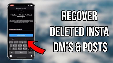 How to Recover Old Instagram Messages - Recover Deleted Instagram Messages on iPhone - Old insta ...