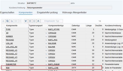 How To Read The Value Of Return Data Type Bapiret2 From Invoke Sap Bapi