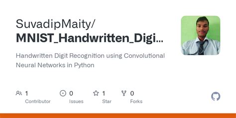Github Suvadipmaitymnisthandwrittendigitclassificationusing