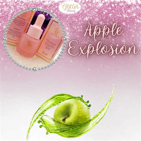 Apple Explosion 5ml Cuticle Oil Glitter Blendz