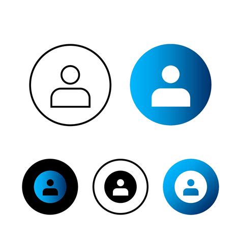Abstract User Profile Icon Illustration 4649567 Vector Art At Vecteezy