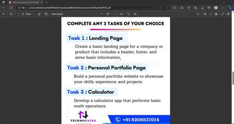 ramkumar k s on linkedin task3 technohacks internship