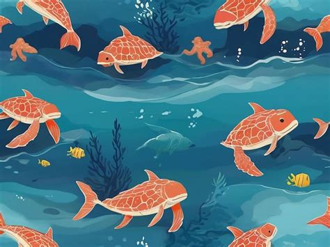 Premium Photo Turtle Under Water