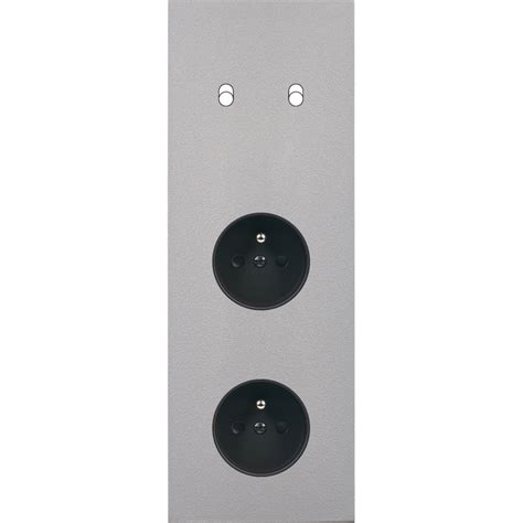 Modelec 362822 Façade Désir Alu Mat Triple Verticale B2 Pc Pc