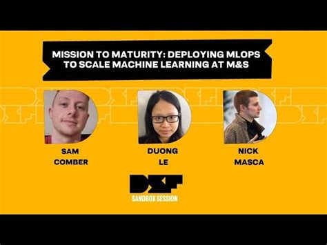 Free Video Mission To Maturity Deploying Mlops To Scale Machine