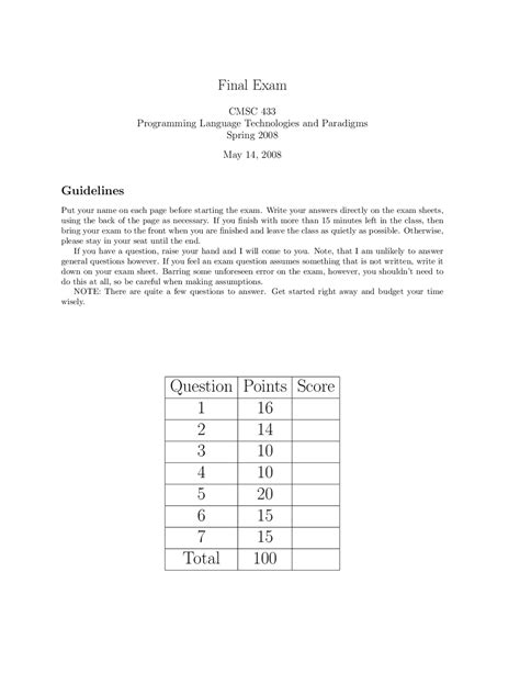 7 Questions Of Programming Language And Technologies And Paradigms