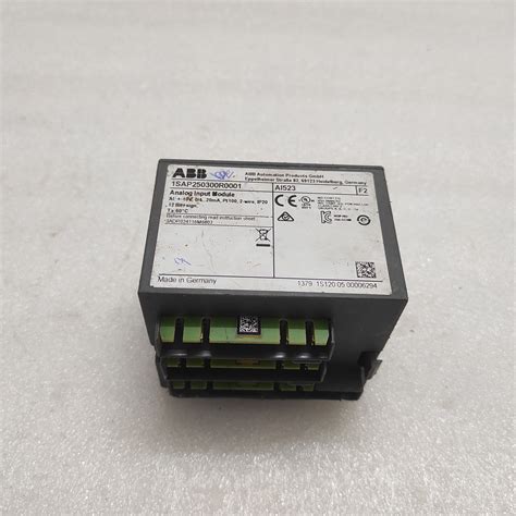 ABB AI ANALOG INPUT MODULE SAP R