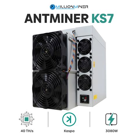 Bitmain Antminer Ks7 40th Kheavyhash Kaspa Miner New Millionminer