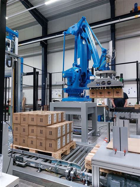 We Implement Palletizing Robot In The Inbound Process Arvato