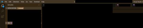 Unsaved File Indicator Above Tab Blue Bar Disappear Sometimes Issue Microsoft