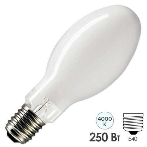 Лампа ртутная газоразрядная Osram HQL 250W E40 высокого давления (ДРЛ ...