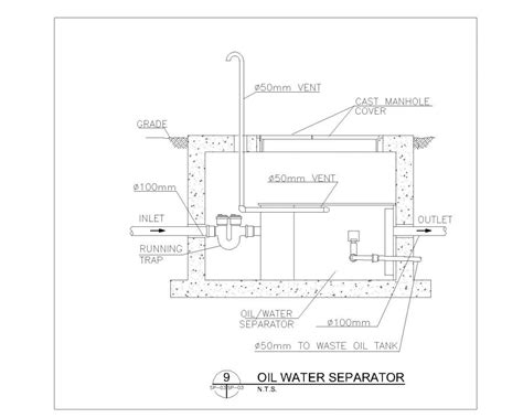 oil water separator dwg thousands of free autocad drawings