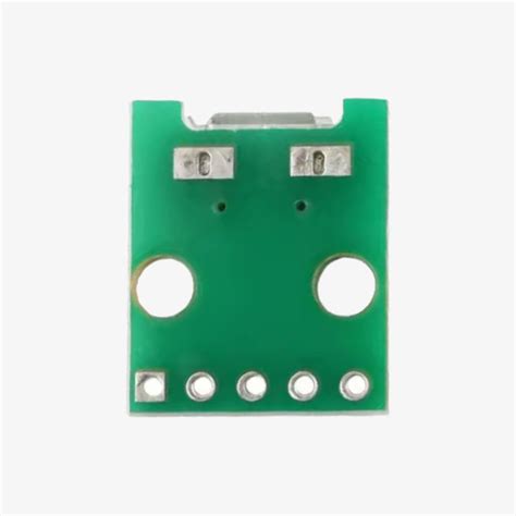 Micro Usb Type B Mike Patch Straight Plug Adapter Plate Welding Head