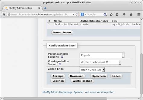 tachtler phpmyadmin centos 7 [tachtler s dokuwiki]