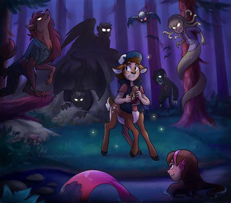 Monster Falls By Mistrel Fox On Deviantart