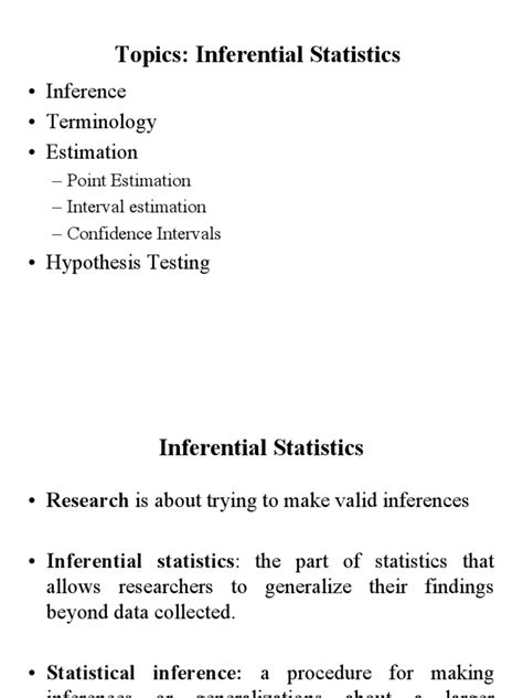 Lecture 6 Estimation Part A Pdf Statistics Standard Error