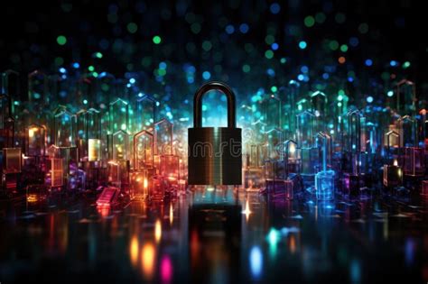 cybersecurity and privacy concept of data protection secure encryption
