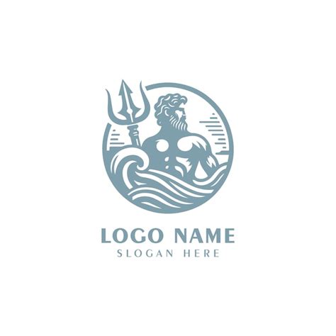 Premium Vector Logo Poseidon