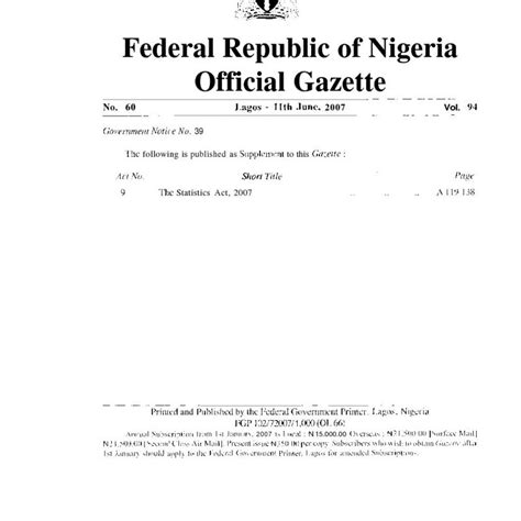Governing Laws Page 2 Nigerian Investment Promotion Commission