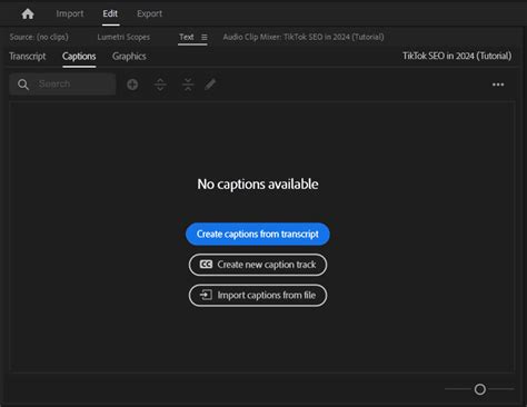How To Add Captions Or Subtitles In Premiere Pro Storyblocks