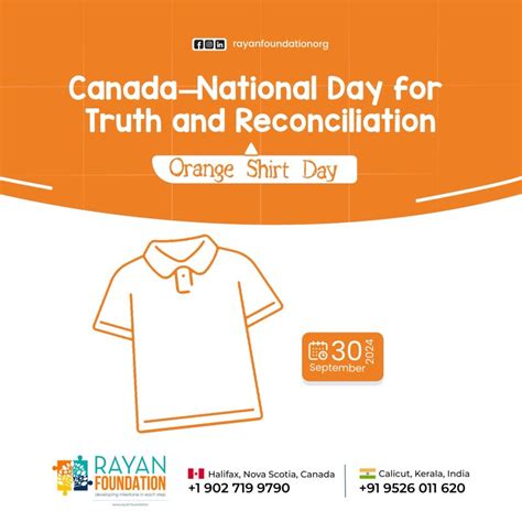 As We Celebrate The Canada National Day For Truth And Reconciliation Orange Shirt Day Lets