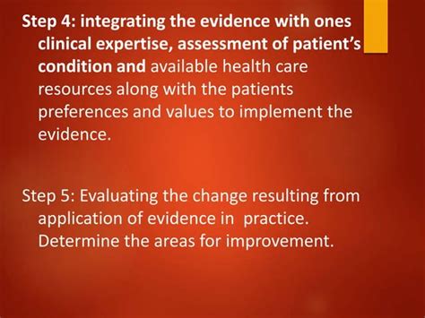 Evidence Based Practice Ebp Ppt