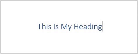 How To Create And Customize Headings In Microsoft Word PC Mac